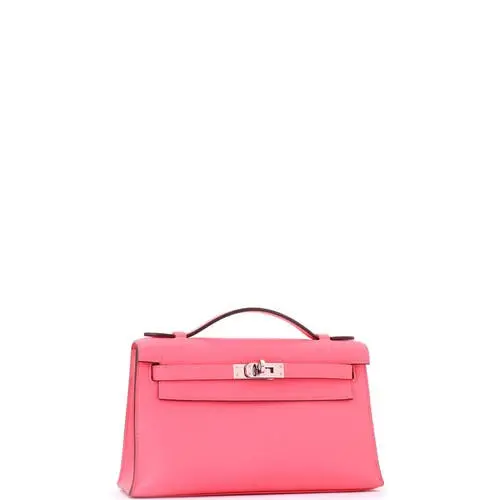 Hermès Kelly Pochette Swift - Pink