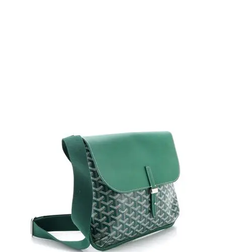 Goyard Coursier Messenger Bag Coated Canvas And Leather