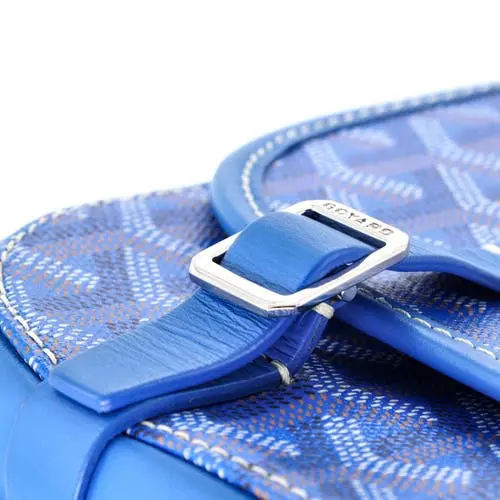 Goyard Belvedere Messenger Bag Coated Canvas With Leather Pm
