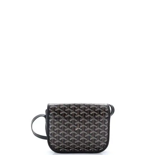 Goyard Belvedere Messenger Bag Coated Canvas With Leather Pm