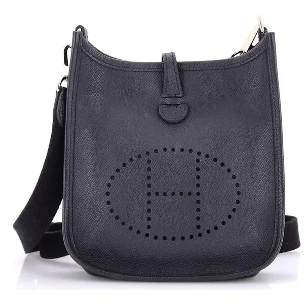 Hermès Evelyne Bag Gen Iii Epsom Tpm - Blue