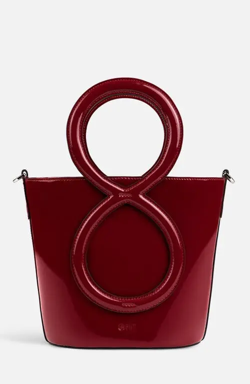 FINI Patent Leather Handbag - Red