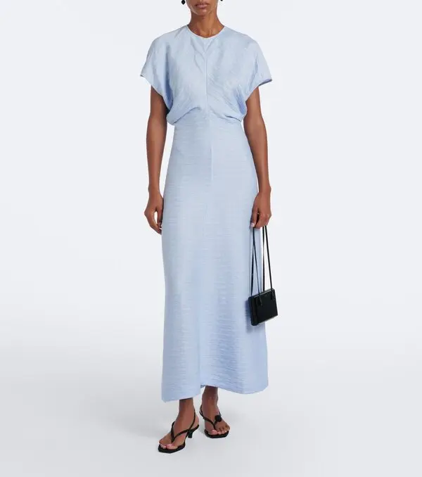 TOTEME Slouch Maxi Dress - Blue