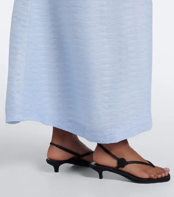 TOTEME Slouch Maxi Dress - Blue