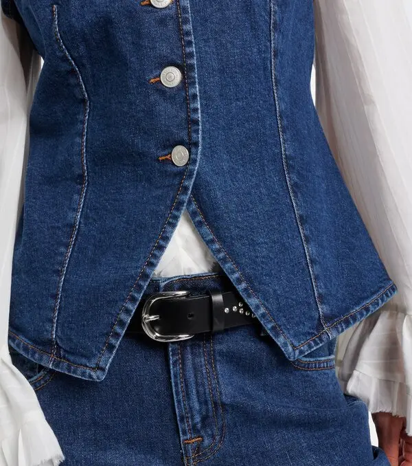 7 For All Mankind Lady Denim Vest