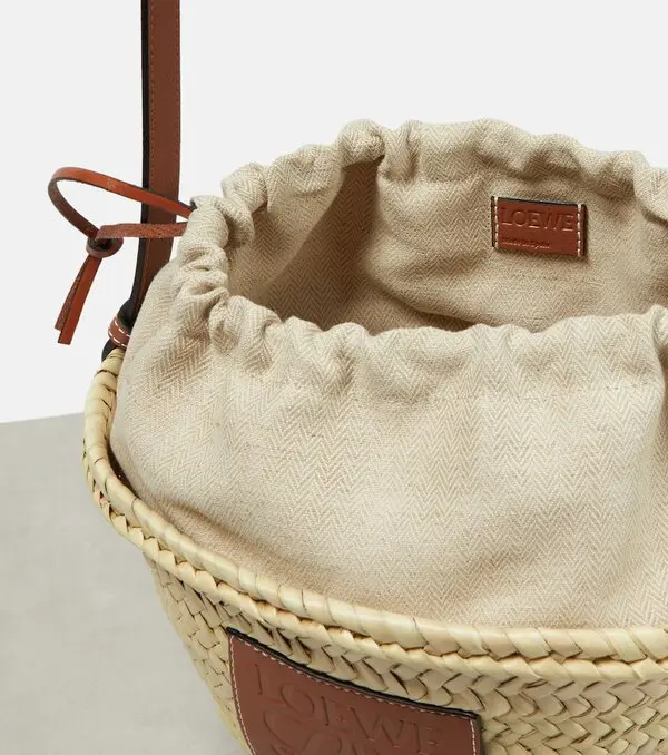 Loewe Anagram Woven Shoulder Bag