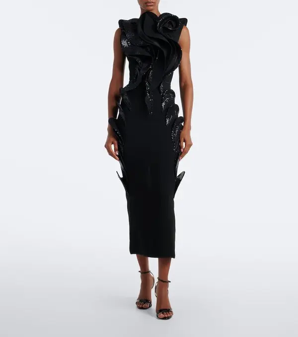 Maticevski Lavish Sequined Top