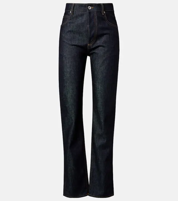 Bottega Veneta Indigo Straight Leg Jeans - Blue