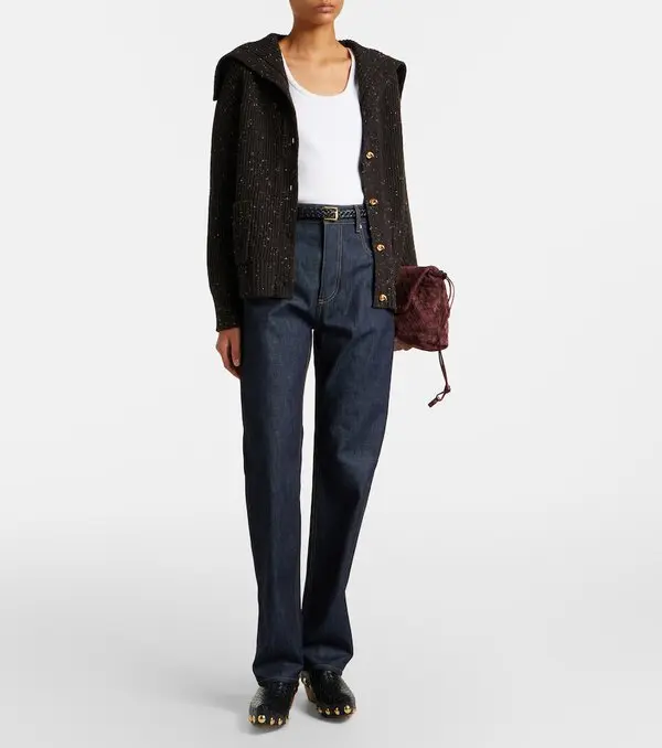 Bottega Veneta Indigo Straight Leg Jeans