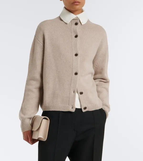 LISA YANG Zirelle Cashmere Mockneck Cardigan