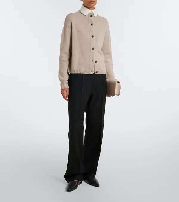 LISA YANG Zirelle Cashmere Mockneck Cardigan