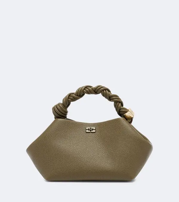 GANNI Bou Small Top-handle Bag - Green