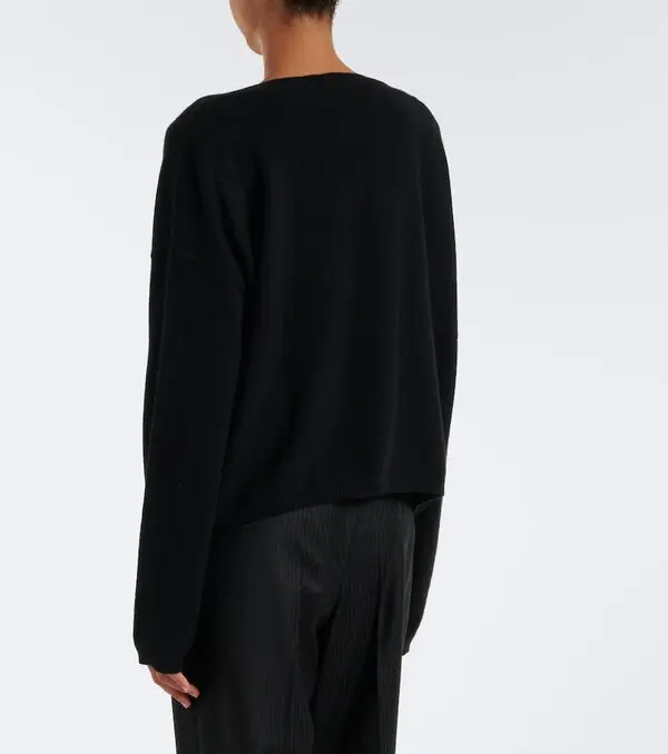 LISA YANG Abby Cashmere Cardigan - Black