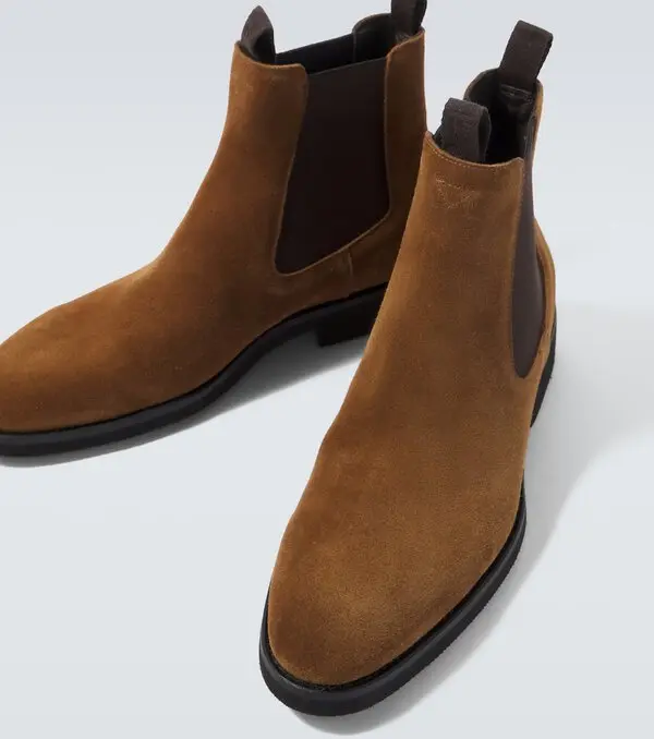 TOM FORD Suede Chelsea Boots