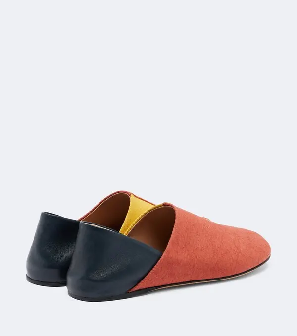 JW Anderson Paneled Slip-on Shoes