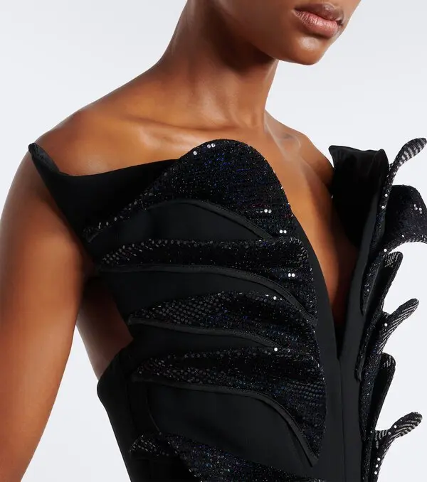 Maticevski Spearhead Embellished Gown