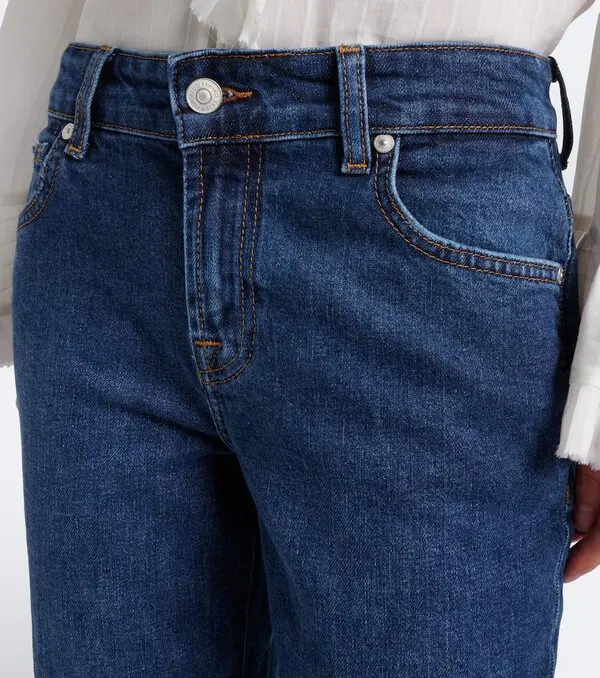 7 For All Mankind Calie Straight Jeans
