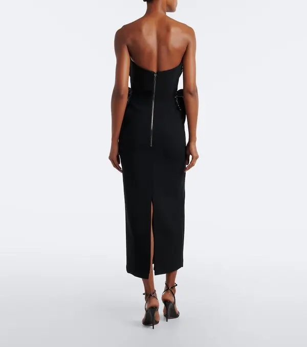 Maticevski Sequined Bustier Cocktail Dress