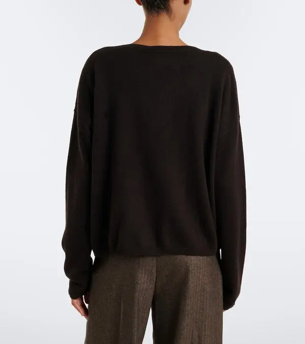 LISA YANG Abby Cashmere Cardigan - Brown