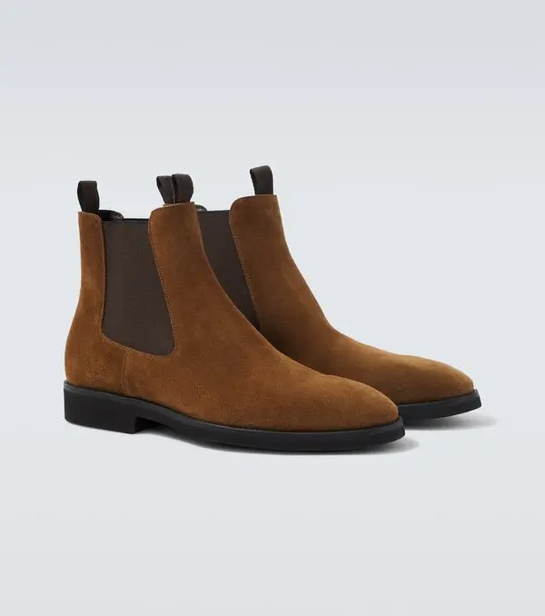 TOM FORD Suede Chelsea Boots