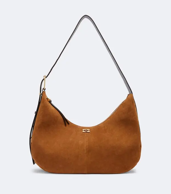 GANNI Shoulder Bag - Brown