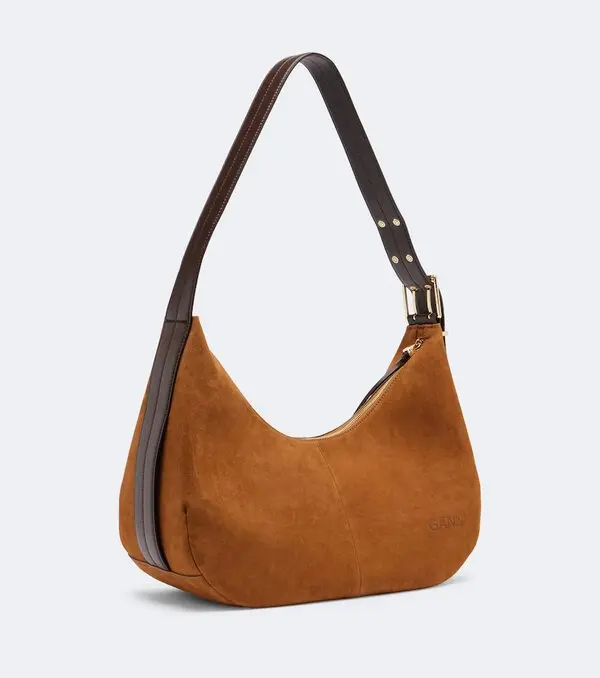 GANNI Shoulder Bag - Brown