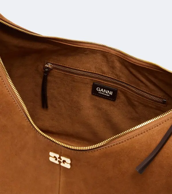 GANNI Shoulder Bag - Brown