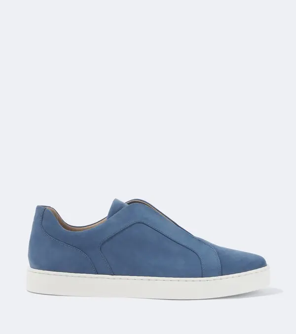 Manolo Blahnik Agilio Leather Sneakers