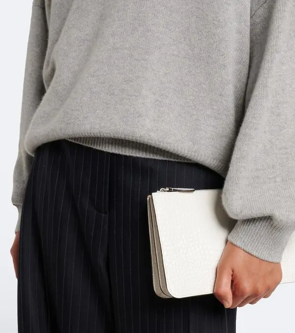 LISA YANG Etta Cashmere Polo Sweater