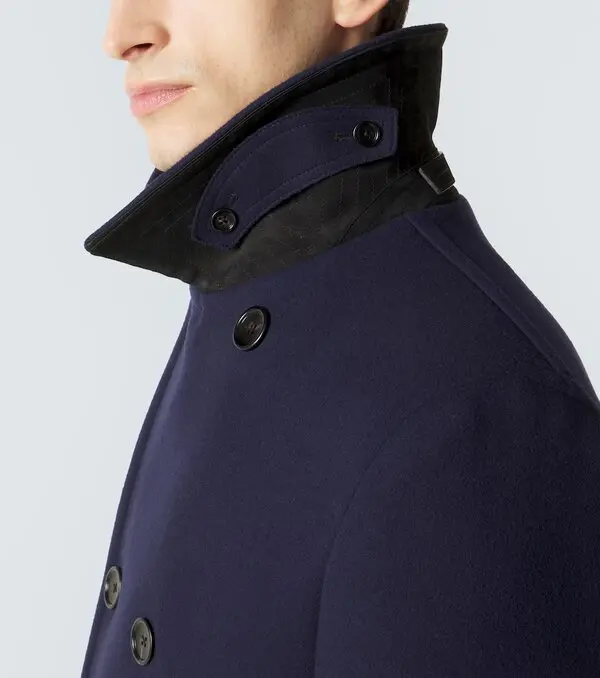 TOM FORD Double-breasted Wool Peacoat