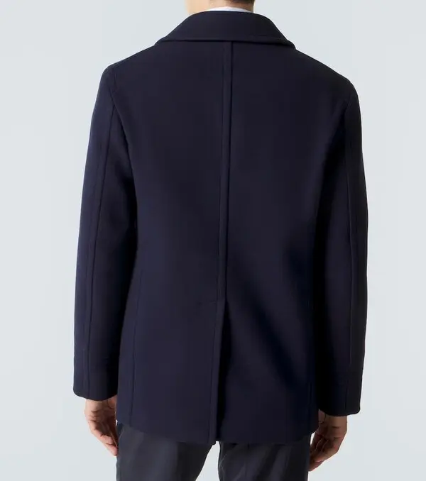 TOM FORD Double-breasted Wool Peacoat