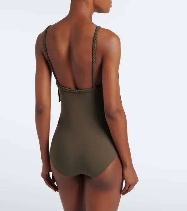 Bottega Veneta Braided-trim Swimsuit