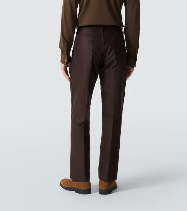 TOM FORD Cotton Satin Cargo Pants