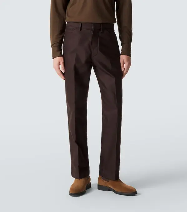 TOM FORD Cotton Satin Cargo Pants