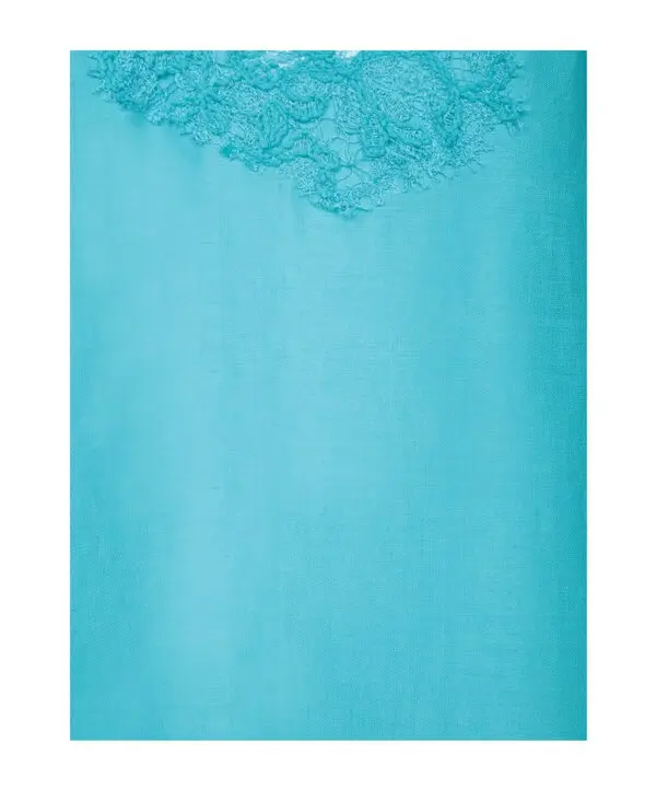 Ermanno Scervino Embroidered V-neck Maxi Dress
