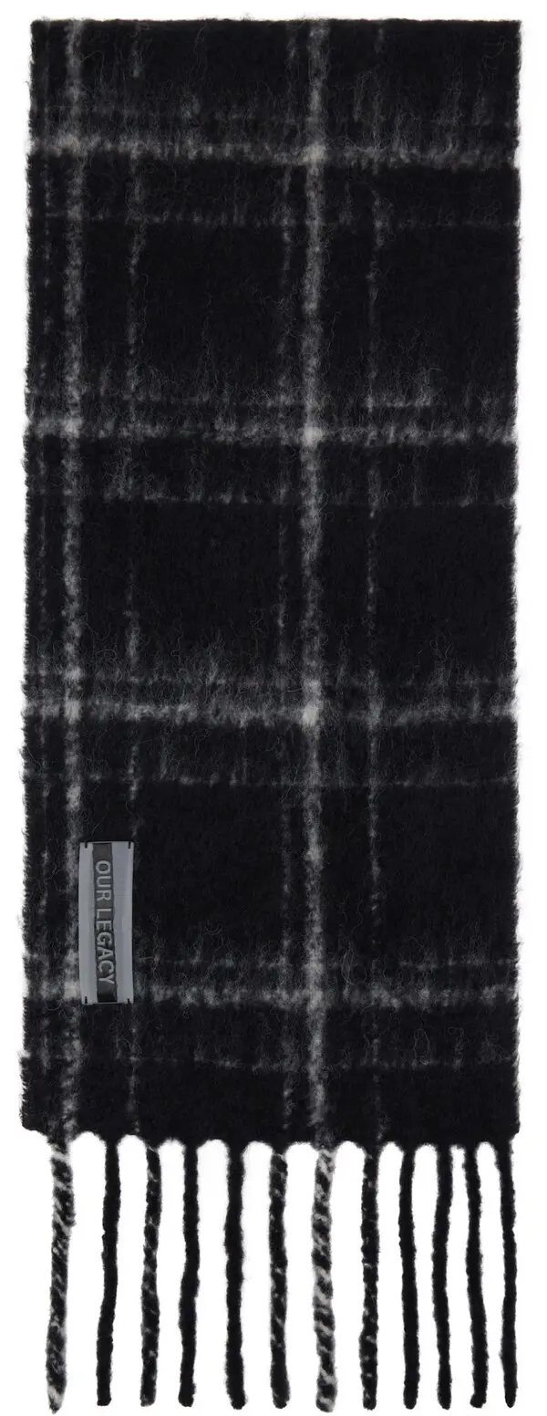 Our Legacy Checked Scarf