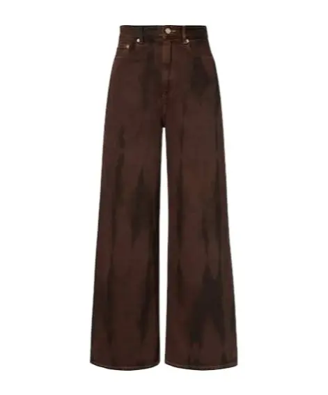 GANNI Shirred Cotton Top