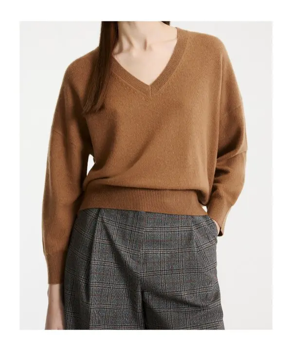Marella Wool And Cashmere V-neck Jumper
