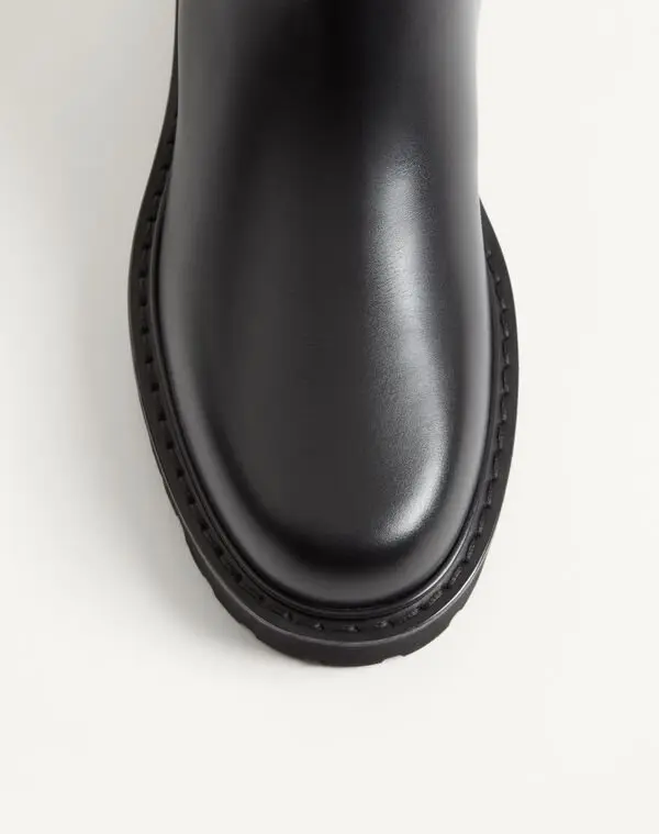 Valentino Garavani Vlogo Signature Calfskin Boots