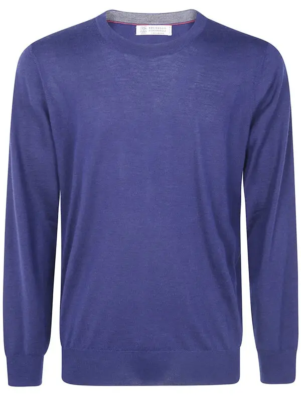 Brunello Cucinelli Sweater Cashmere/silk "cjk18 Navy