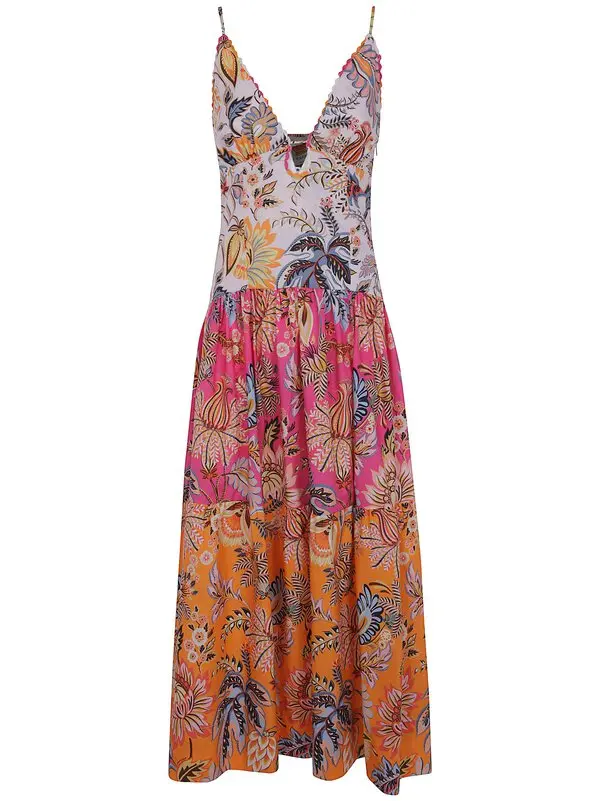 Farm Rio Dress Floral Pattern "ligia Floral