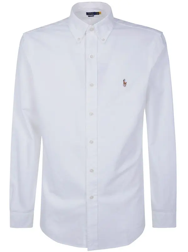 Polo Ralph Lauren Shirt Long Sleeve "sport - White