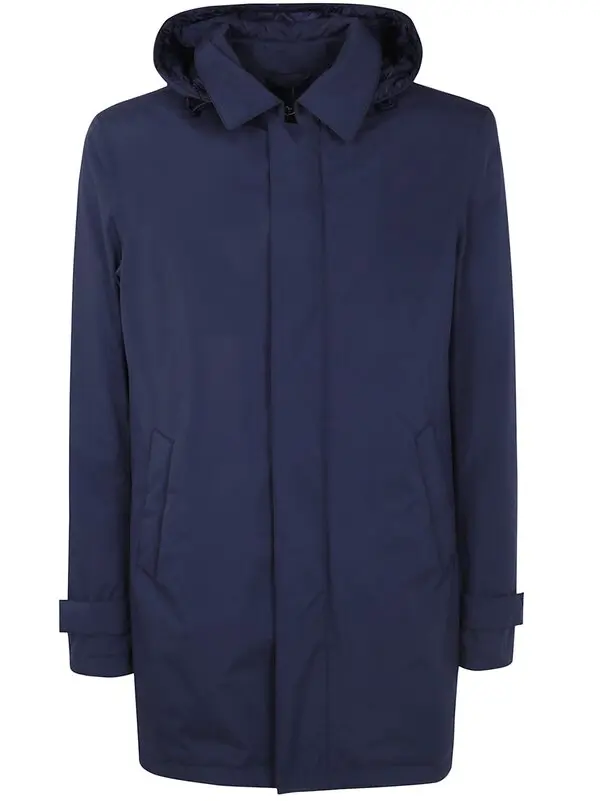 Herno Jacket Medium Sport "pi001242u.12840 9201 Navy - Blue
