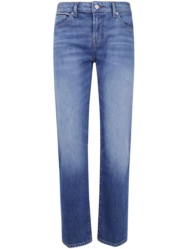 Seven For All Mankind Jeans Classic Stretch Denim "calie - Blue