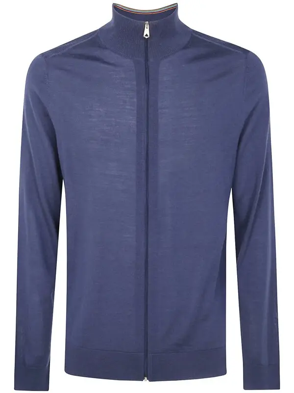 Paul Smith Sweater Zip Thru "mens Cardigan Zip Thru