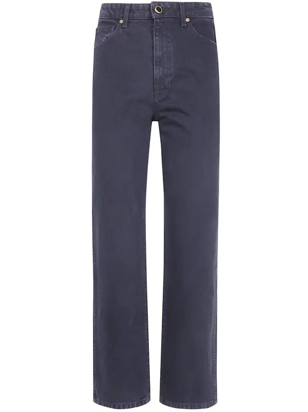 Khaite Jeans Straight Leg "abigail - Blue