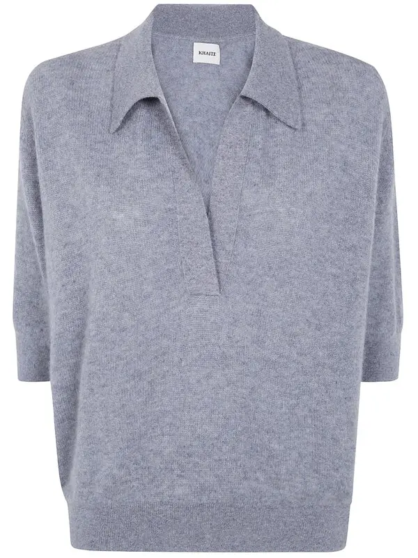 Khaite Sweater Polo "shrunken Jo