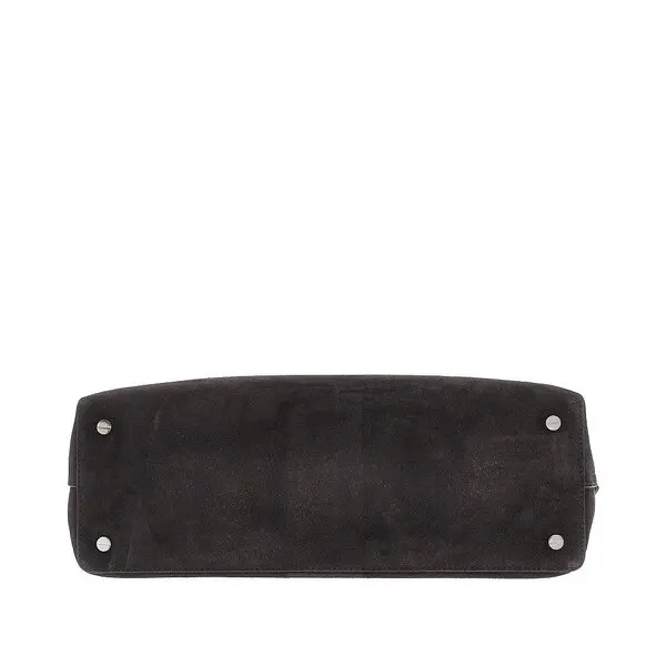 TOTEME Suede Leather T-lock Top-handle Bag