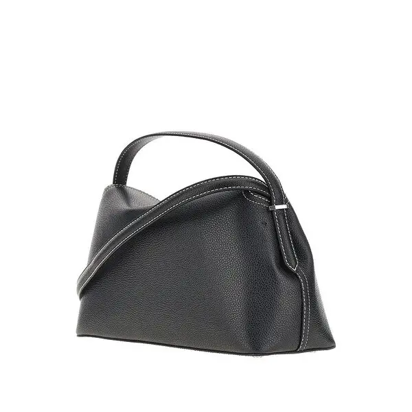 TOTEME T-lock Grained Leather Top-handle Bag