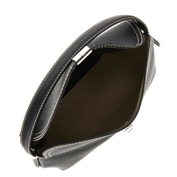 TOTEME T-lock Grained Leather Top-handle Bag